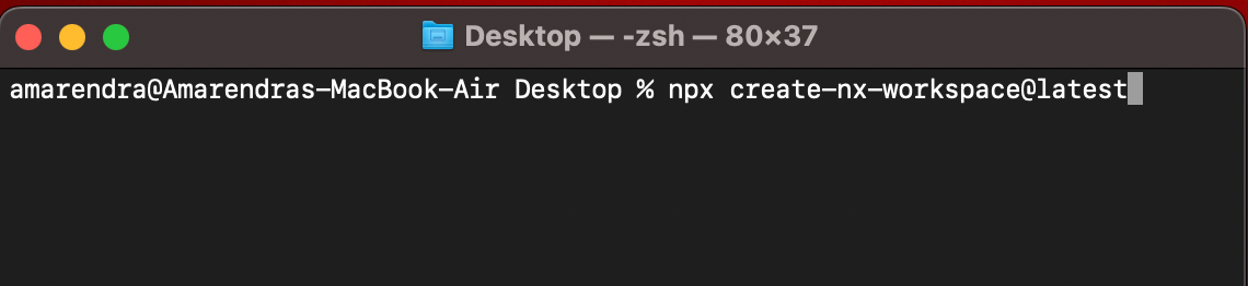 Create ReactJs Application With NX Workspace | by Amarendra Varma | Medium