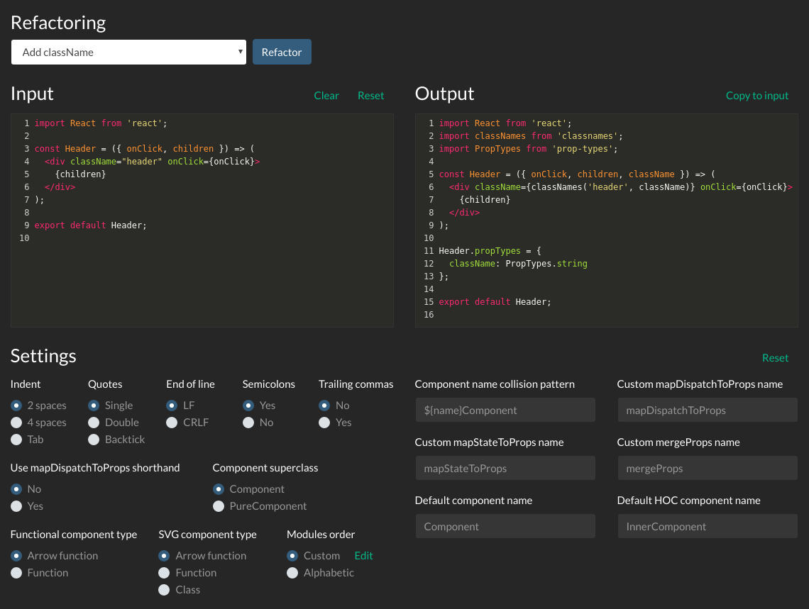 R-Factor - React & Redux Refactoring Tools | by R-Factor | Medium