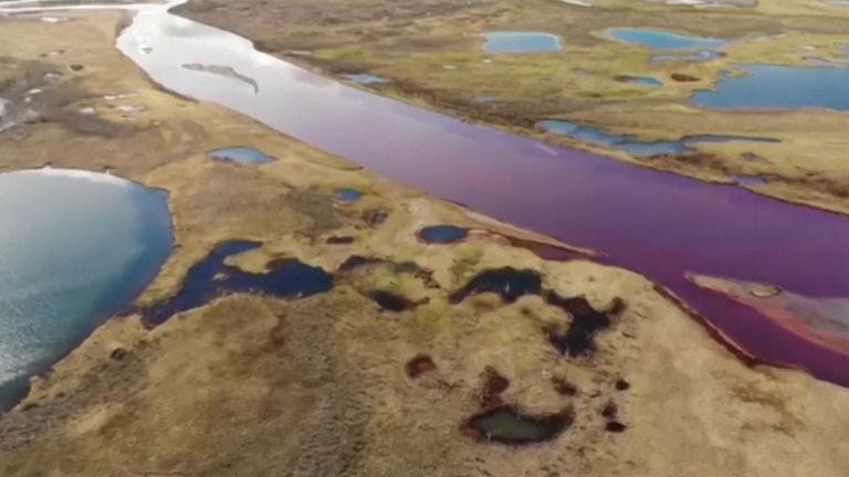 Oil Spills in the Arctic Tundra. On 29th May 2020 17,500 tonnes of ...