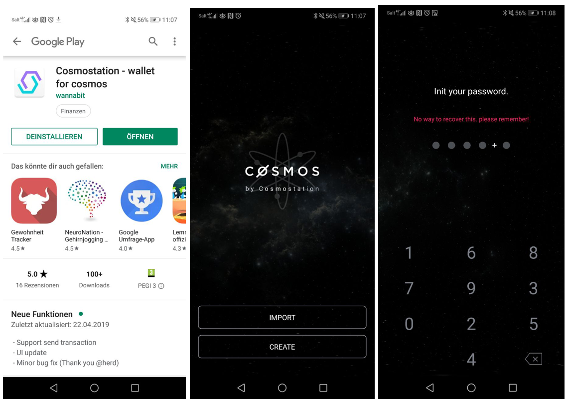Staking ATOM with Cosmostation. Mobile Wallet | by Cosmos Suisse | Medium