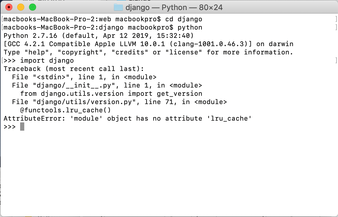Import Python Error Attributeerror Module Object Has No Attribute Riset