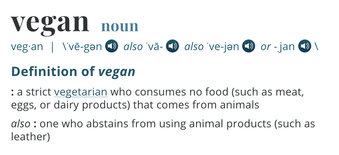 Back to the Basics: What is Vegan? | by Amanda Mercereau | Medium