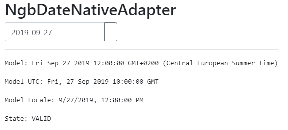 Ngb-Bootstrap Datepicker’s Model Types | by Andrey Shihov | Medium
