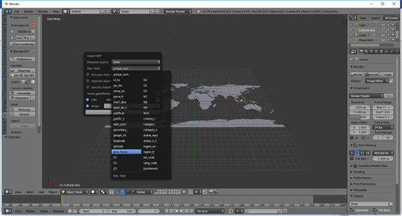 From QGIS to Blender: Visualizing and Creating Georeferenced 3D models ...