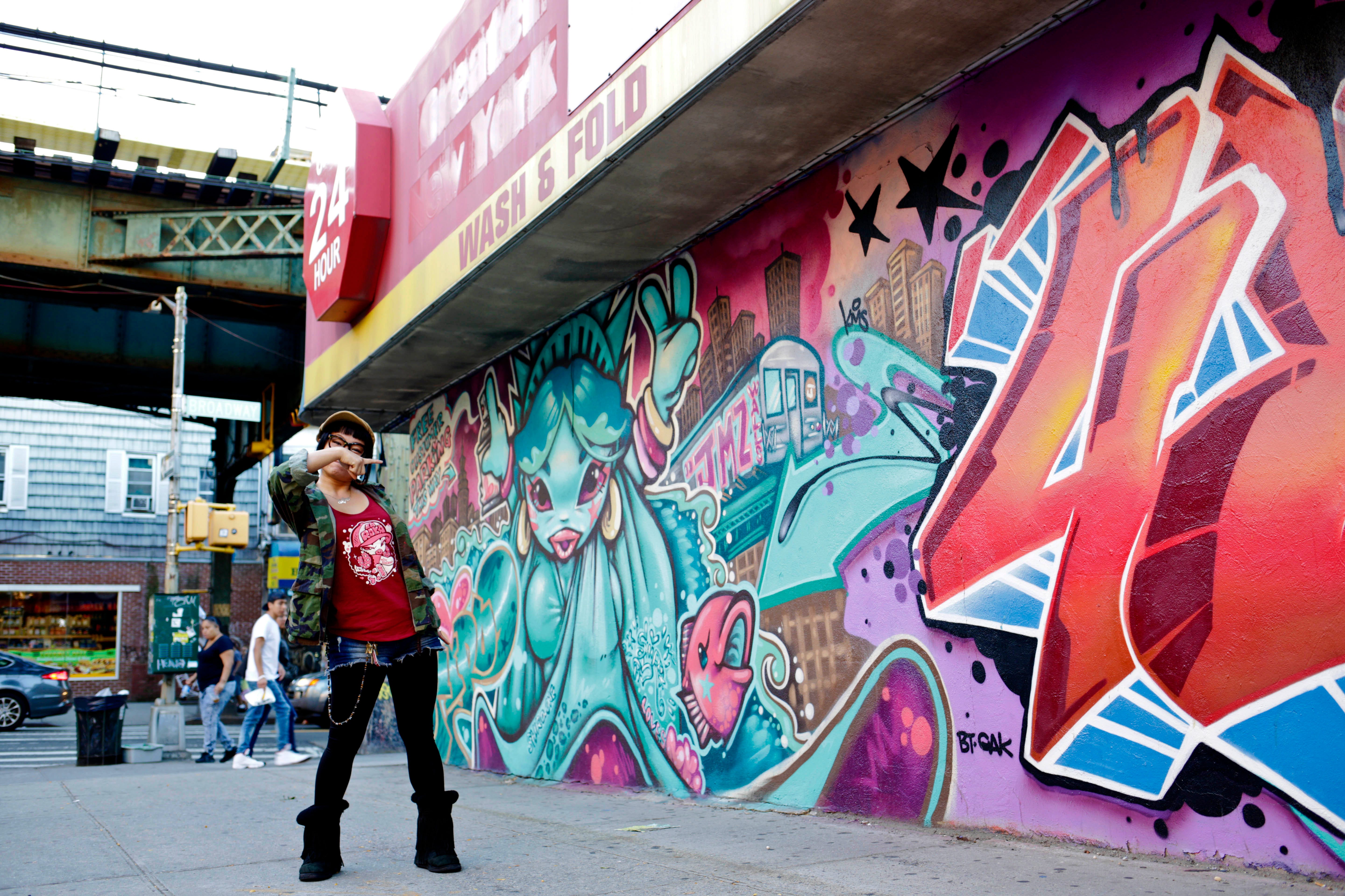 She’s fighting for recognition as a Japanese street artist, and paving ...