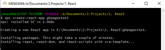 Tldr Deploying Create React App To Github Pages By James Brightman