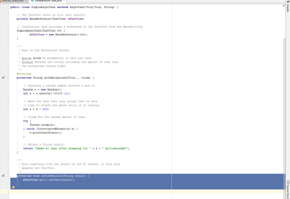 Android fundamentals 07.1 : AsyncTask | by Yogie Prabowo W | Medium