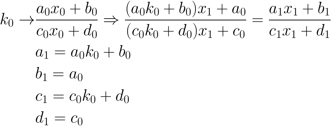Continued Fraction Arithmetics | Medium