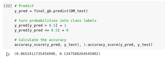 Ensemble methods: Using XGBoost model and API to enable the ...