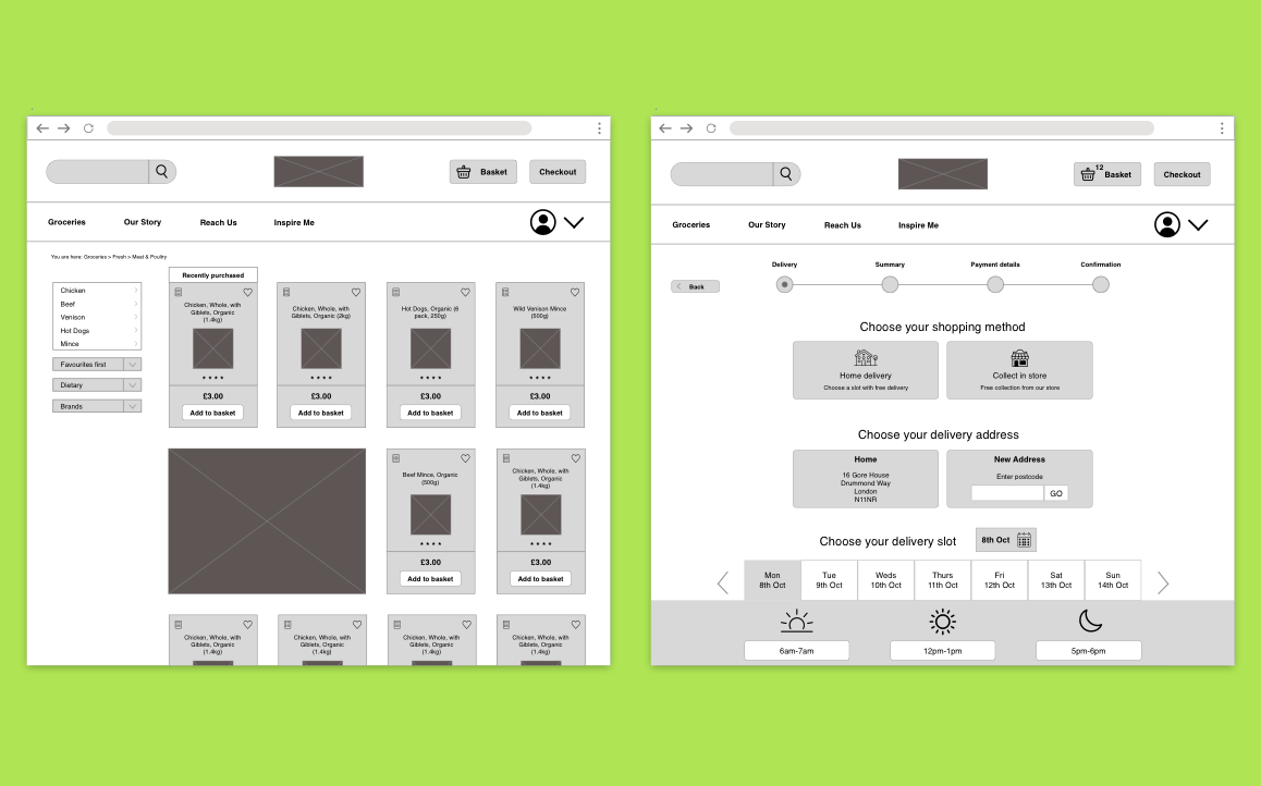 Sunshine Foods eCommerce concept project — General Assembly | by ...