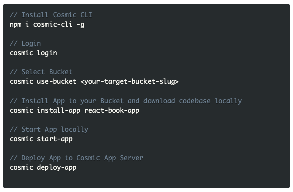 Install and Deploy a React Book App in 3 Steps | by Carson Gibbons | HackerNoon.com | Medium