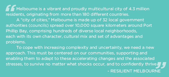 Resilience in Action in Melbourne | by 100 Resilient Cities | Medium