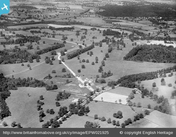 Brookmans Park from above. An aerial view of the village of… | by ...