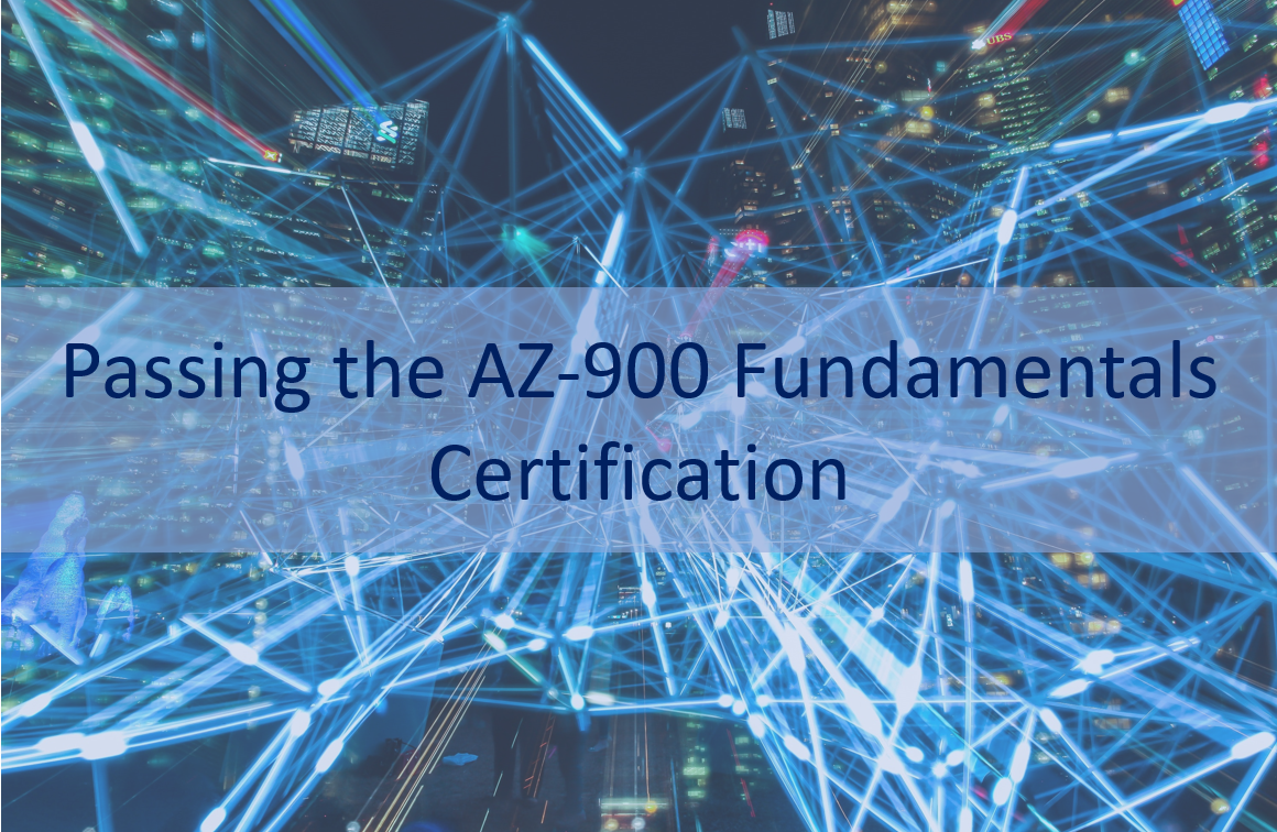 How I Passed the AZ-900 Microsoft Azure Fundamentals Exam in The First ...