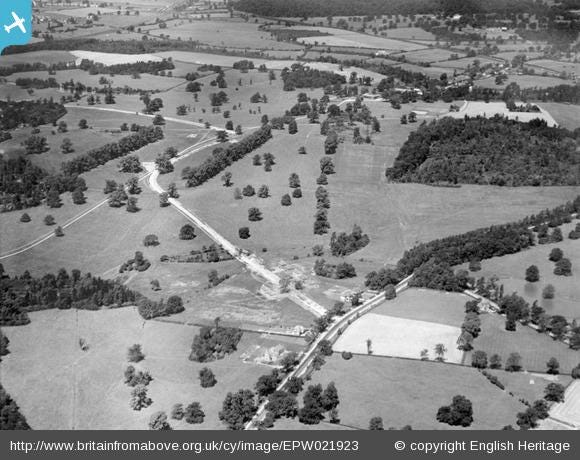 Brookmans Park from above. An aerial view of the village of… | by ...