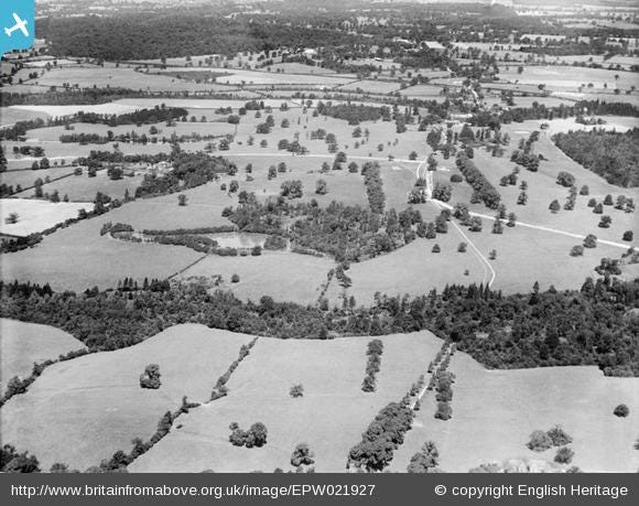 Brookmans Park from above. An aerial view of the village of… | by ...