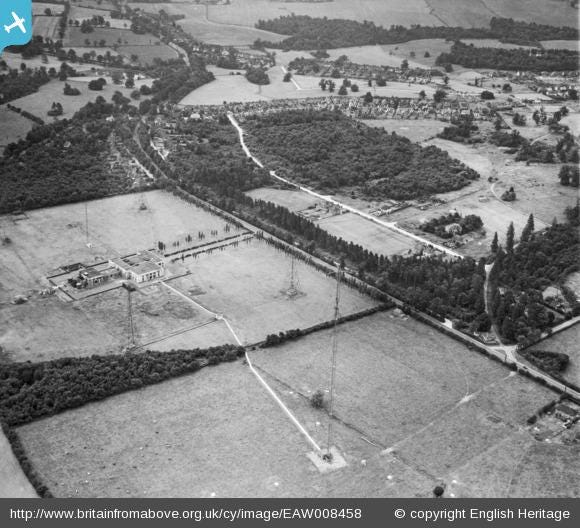 Brookmans Park from above. An aerial view of the village of… | by ...