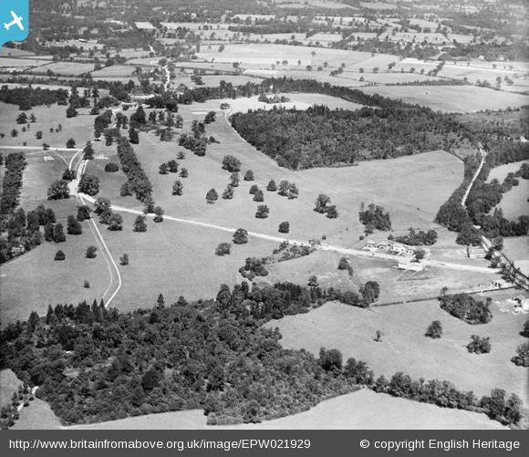 Brookmans Park from above. An aerial view of the village of… | by ...