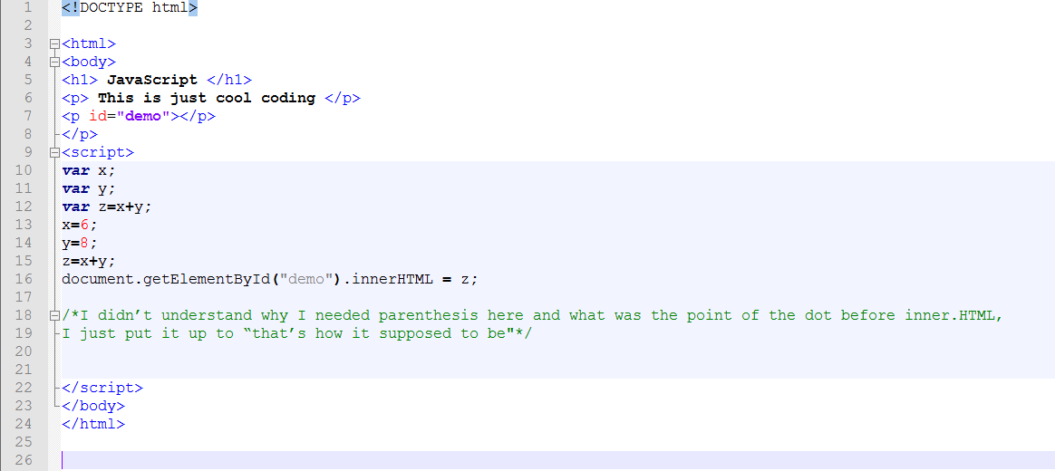 I tried to learn JavaScript and here’s what happened