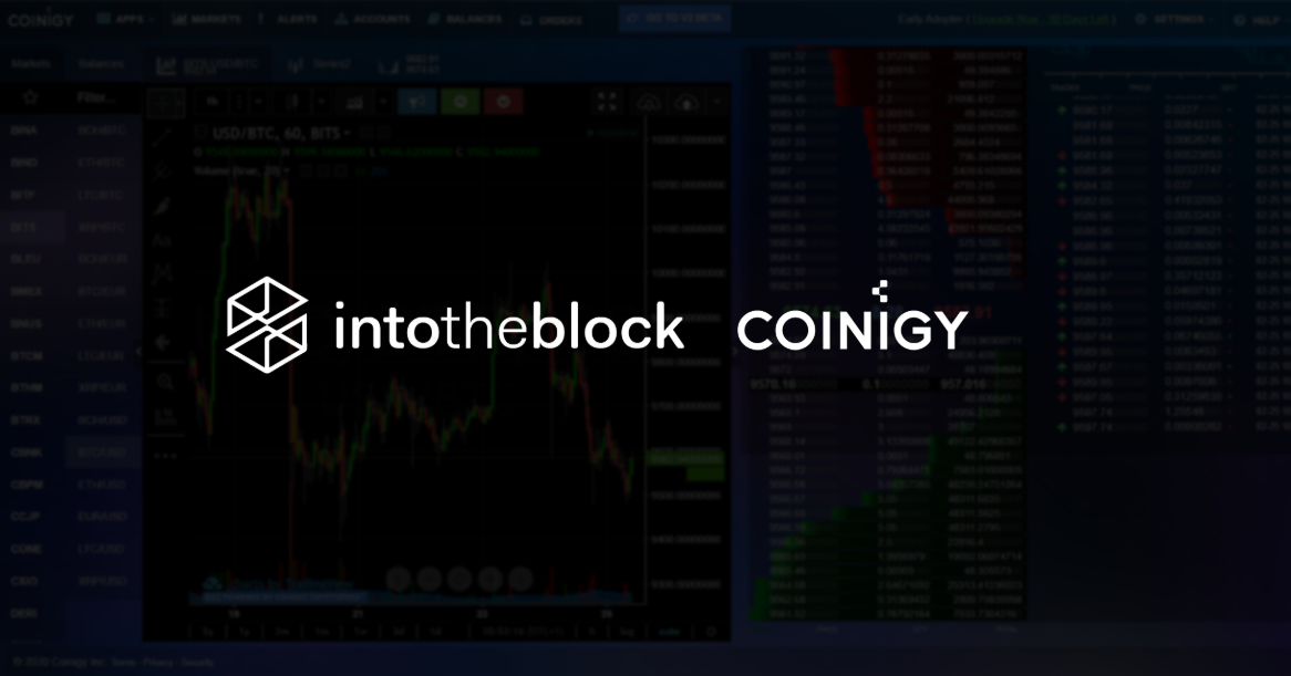 Coinigy launches IntoTheBlock’s advanced analytics as part of its v2 ...
