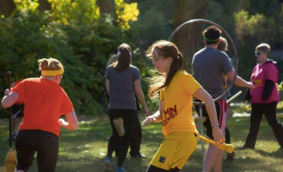 Muggles Take On Quidditch. If you are the Quidditch team, everyone ...