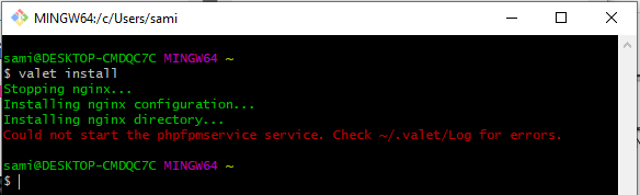 How to install laravel valet on windows os | by Sami mrezgui | Medium