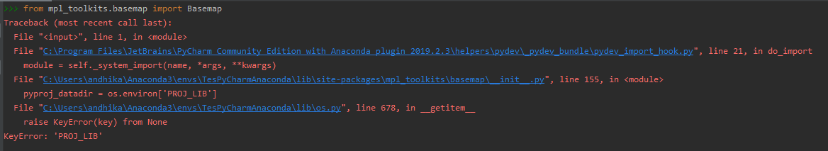 Mengatasi KeyError: 'PROJ_LIB' Saat Menggunakan Basemap di Python | Medium