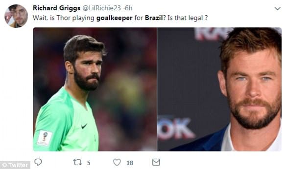 Brazil’s gorgeous goalkeeper Alisson Becker goes viral (photos) # ...