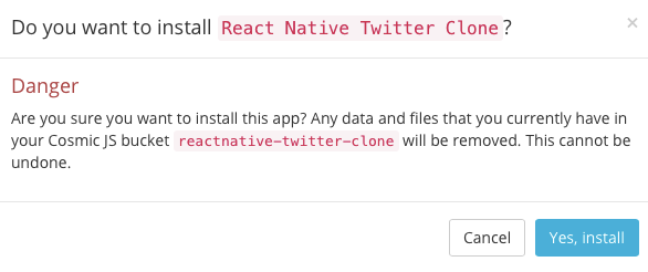 Install a React Native Twitter Clone in 3 Steps | by Carson Gibbons | HackerNoon.com | Medium