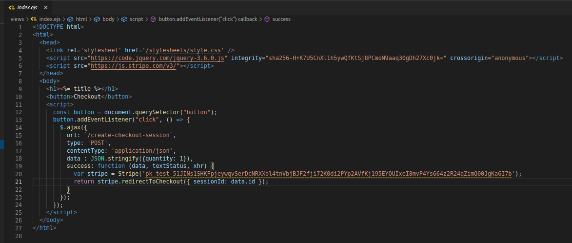 How To Integrate Stripe Payment Apis Using Nodejs By Bigscal Technologies Medium