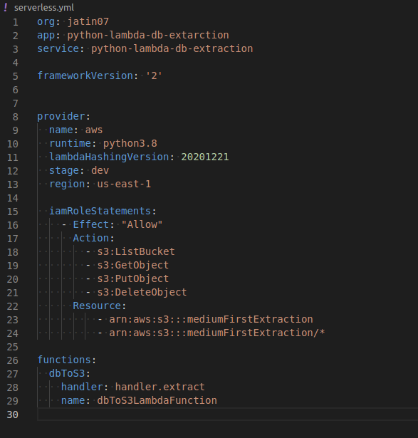 Database Extraction And Loading It To S3 Bucket Using Python Lambda Function For Etl Processes 3609