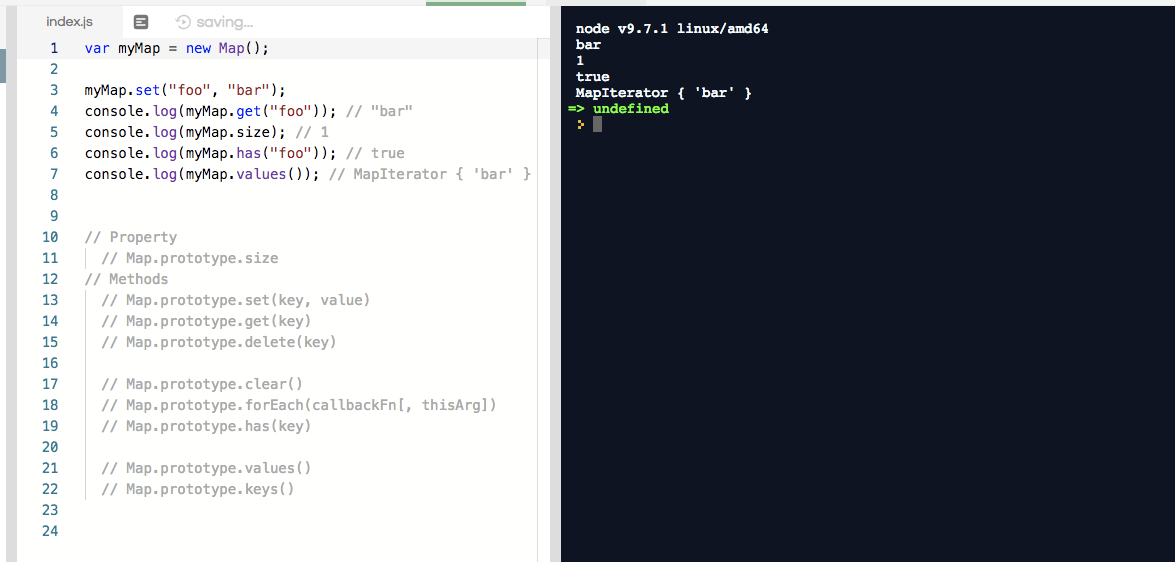 Javascript’s Map API. Properties, Methods, comparison to… | by Brandon ...