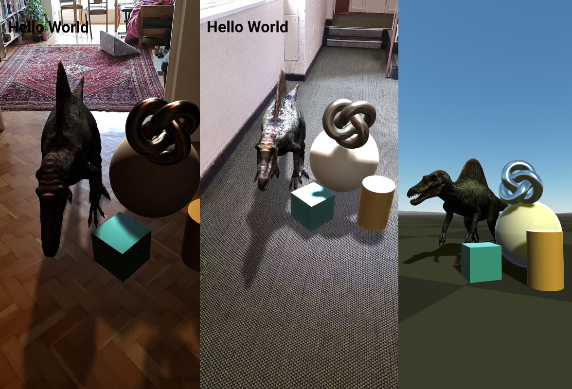 Use new Augmented Reality features with just a few lines of code with WebXR and AFrame! | by Ada ...