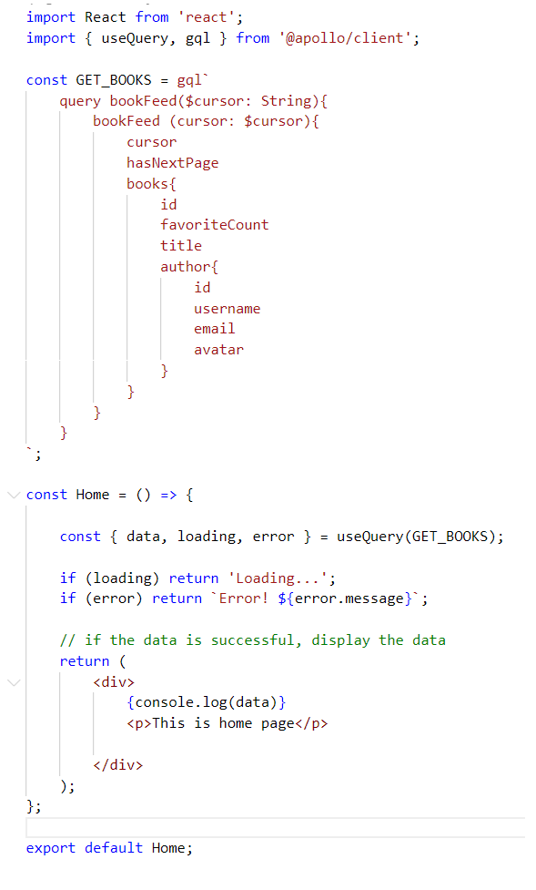 Implementing GraphQL Client and Make an API Call in React Application — Part 4 | by Nutan | Medium