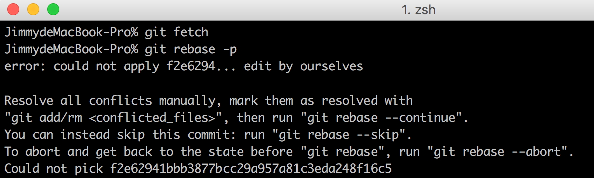 GIT push前merge和pull的必要性及流程. 當你不小心跟別人改到同一份文件時... | by Jimmy Yang | Medium
