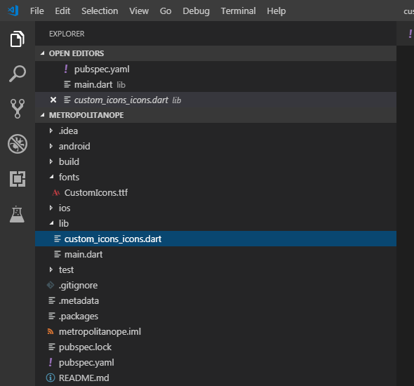 Cómo usar iconos personalizados en Flutter | by edwin macalopú diaz ...