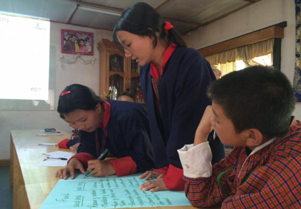 Bhutanese Children on a Mission to Lighten their Load on the Planet ...