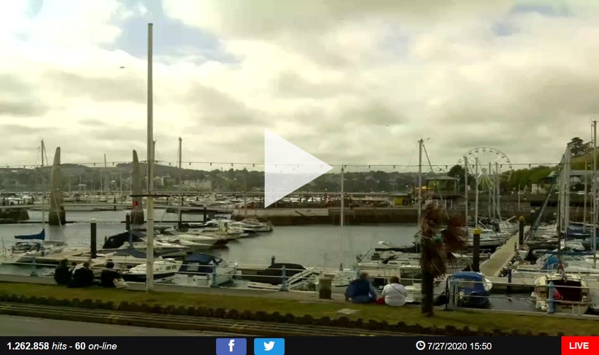 Flying Saucers Captured On Live Torquay Webcam By Johnmooner Chief
