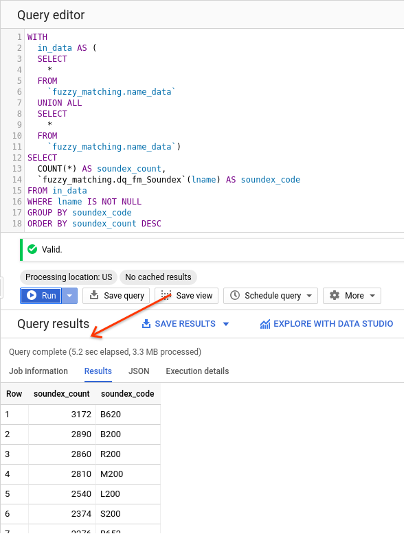 A Journey into BigQuery Fuzzy Matching — 2 of [1, ∞) — More Soundex and Levenshtein Distance ...