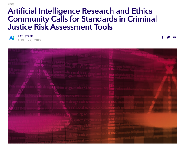Artificial Intelligence and Algorithmic Risk Assessment Tools: The ...