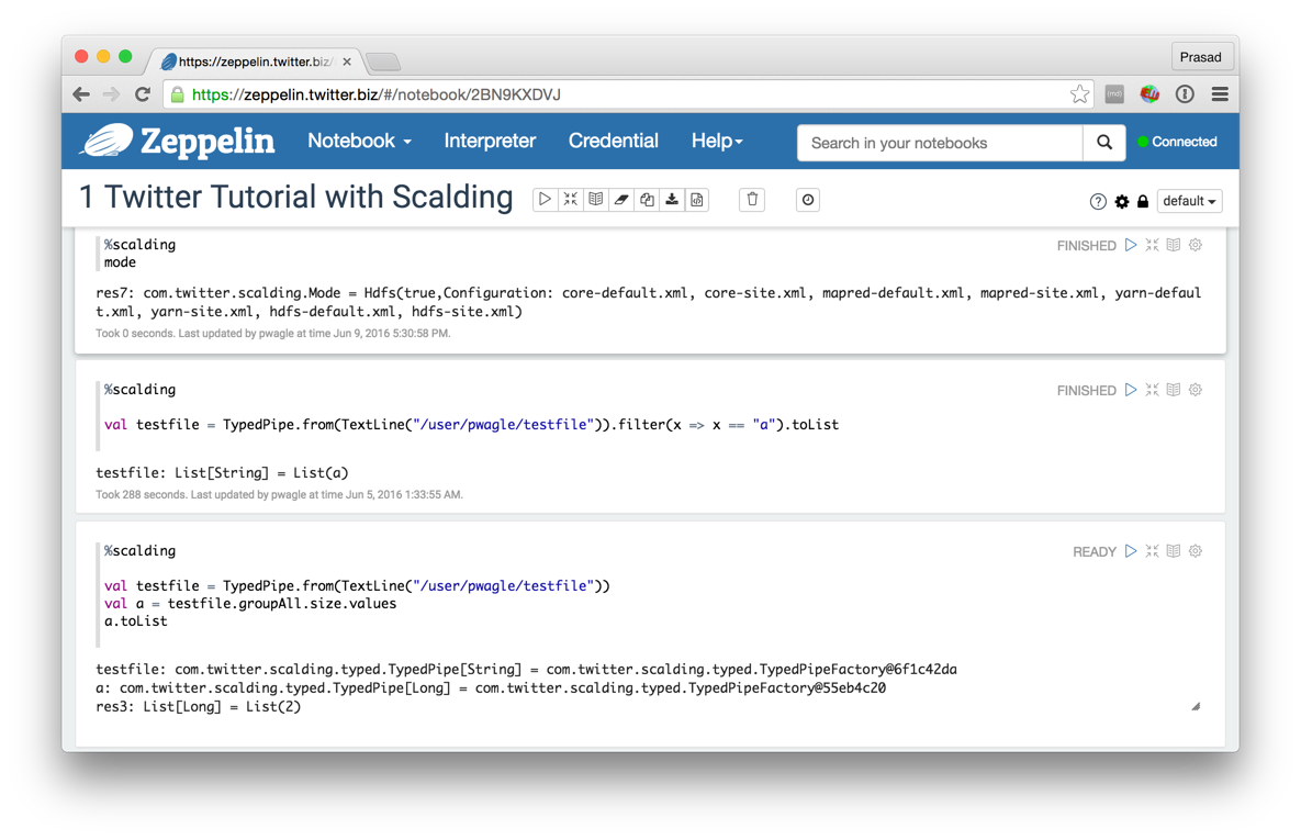 Apache Zeppelin Scalding Interpreter By Prasad Wagle Medium