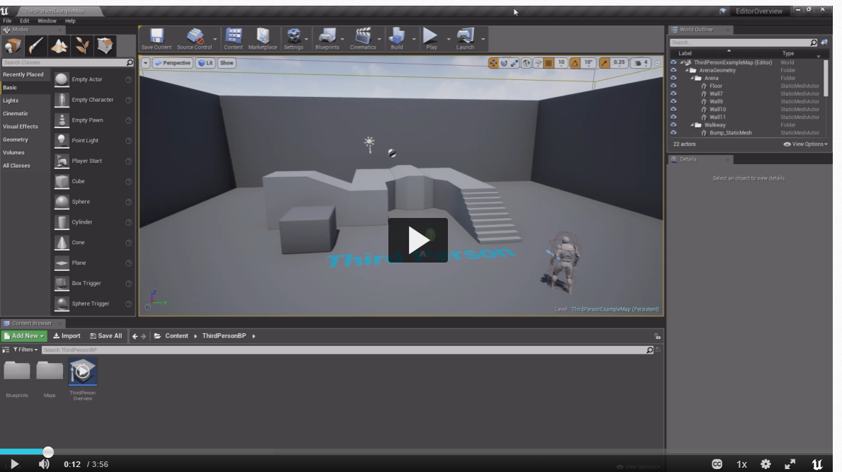 Unreal Engine 5.0.2 Editor Basics Overview | by Ashley Gelwix | Medium