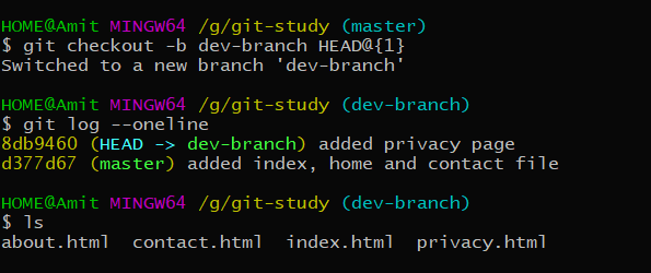 What are refs & git reflog. Today’s Inspiration | by Amit Prajapati | MindOrks | Medium