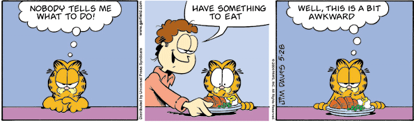 Who is the food for? : r/garfieldminusgarfield