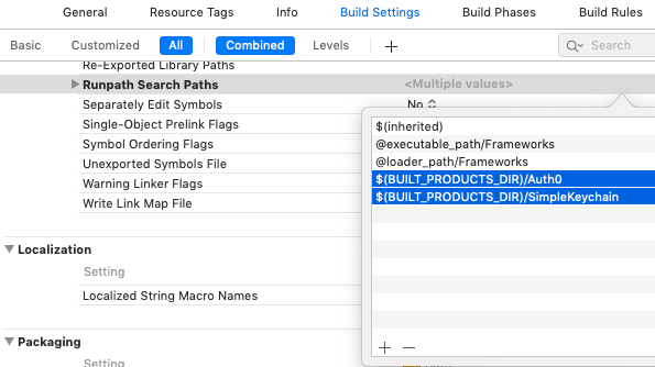 Adding A Third Party Framework Inside A First Party Framework In Xcode