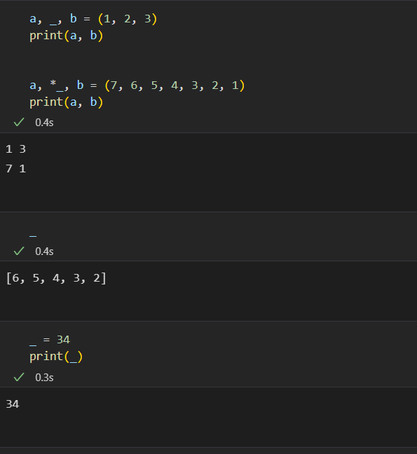 Role of Underscore(_)&double Underscore (__)in Python. | by Mohamed ... Role of Underscore(_)&double Underscore (__)in Python. | by Mohamed ...