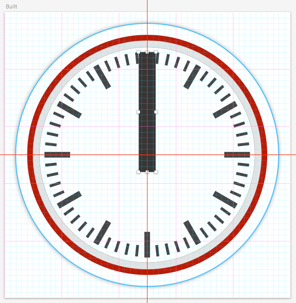 Making the Swiss Railway Clock in Sketch | by Stewart Curry | Prototypr