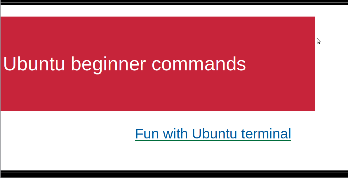Basic Ubuntu commands for Beginner | by Ankitkumawat | Medium