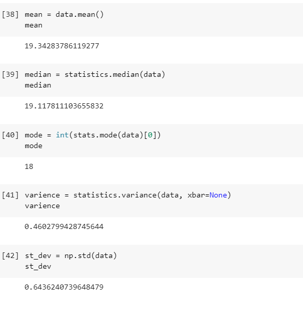 Calculate A Few Statistics With Python By Tracyrenee Aug 2022 Python In Plain English