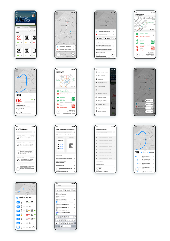 Redesigning myTransport. How I tried to improve upon Singapore’s… | by ...